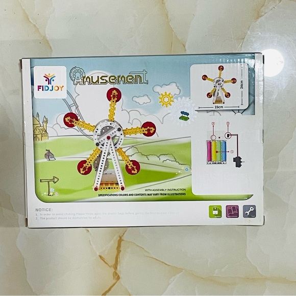 fid joy | Toys | Fid Joy Electric Amusement Park Ferris Wheel Toy Red ...